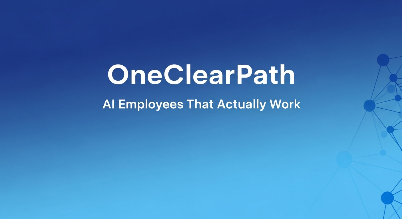 About OneClearPath | AI Business Automation Leadership Team